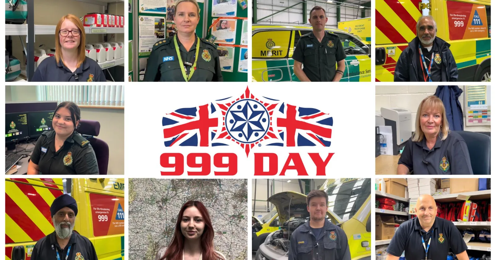 Celebrating Emergency Services Day - West Midlands Ambulance Service ...