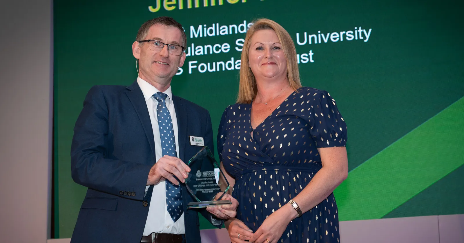 Jenny receives prestigious national award - West Midlands Ambulance ...