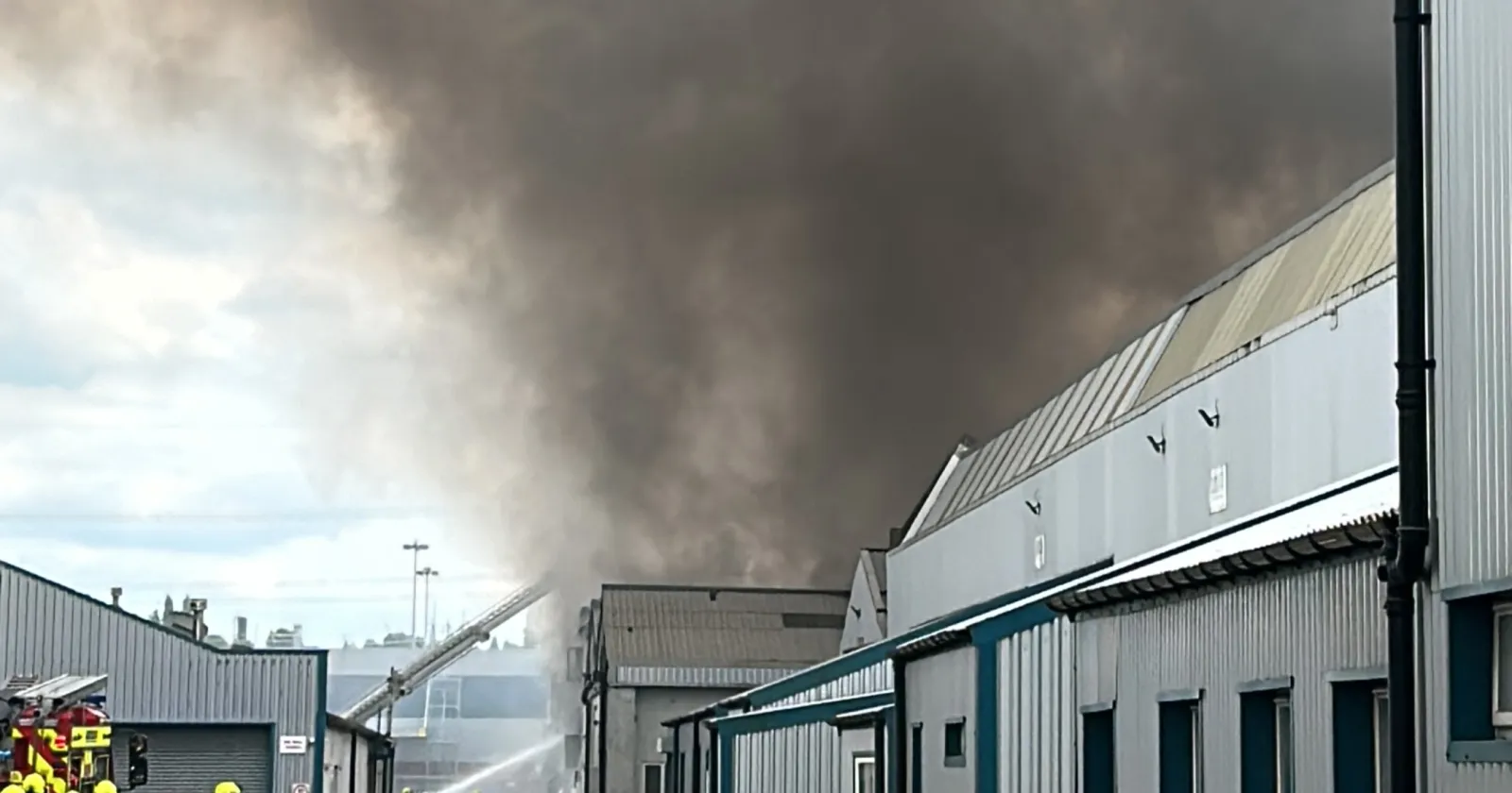 Large Fire in Erdington - West Midlands Ambulance Service University ...