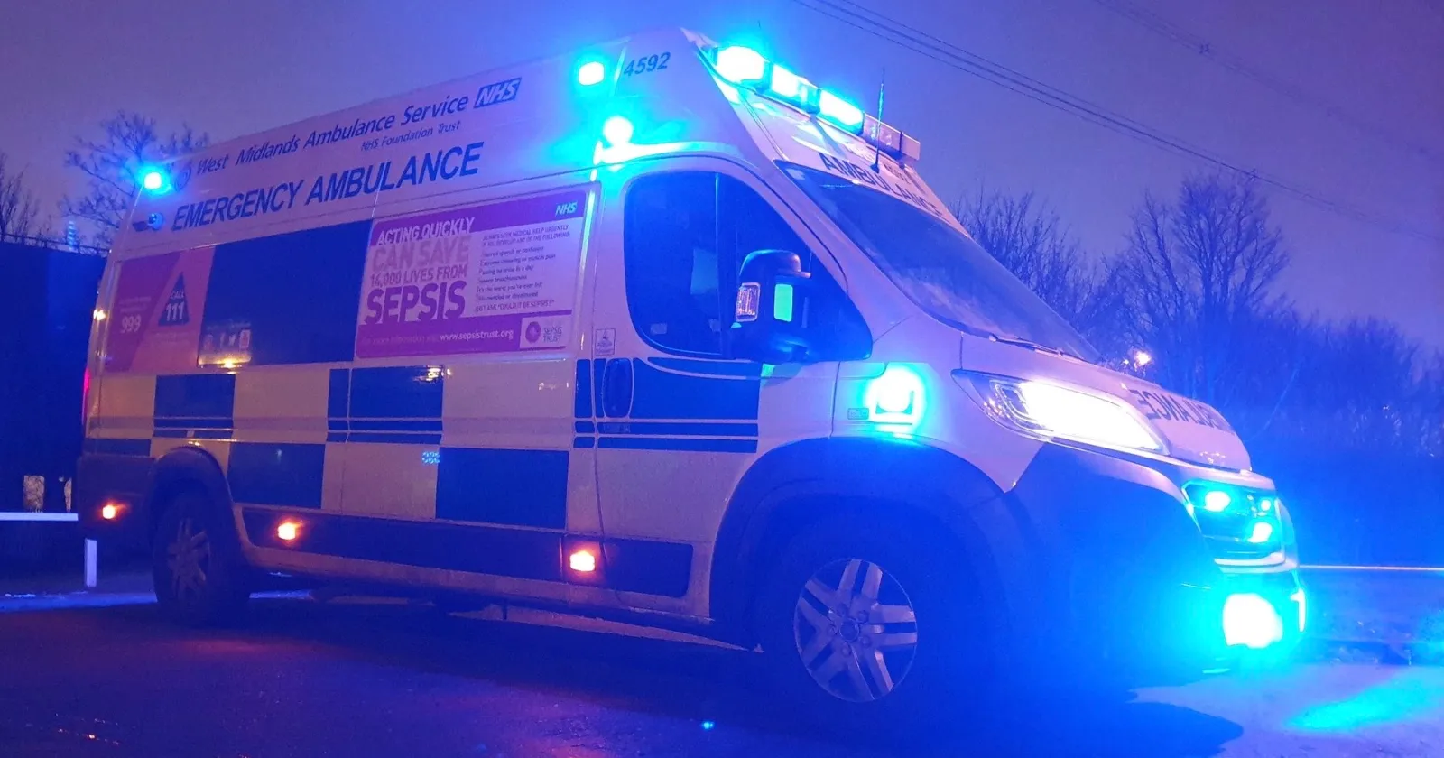 One to hospital from M6 RTC - West Midlands Ambulance Service ...