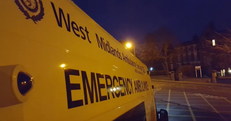 Fatal RTC in Darlaston - West Midlands Ambulance Service University NHS ...