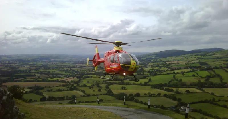 One airlifted and two more to hospital from Oswestry RTC - West ...