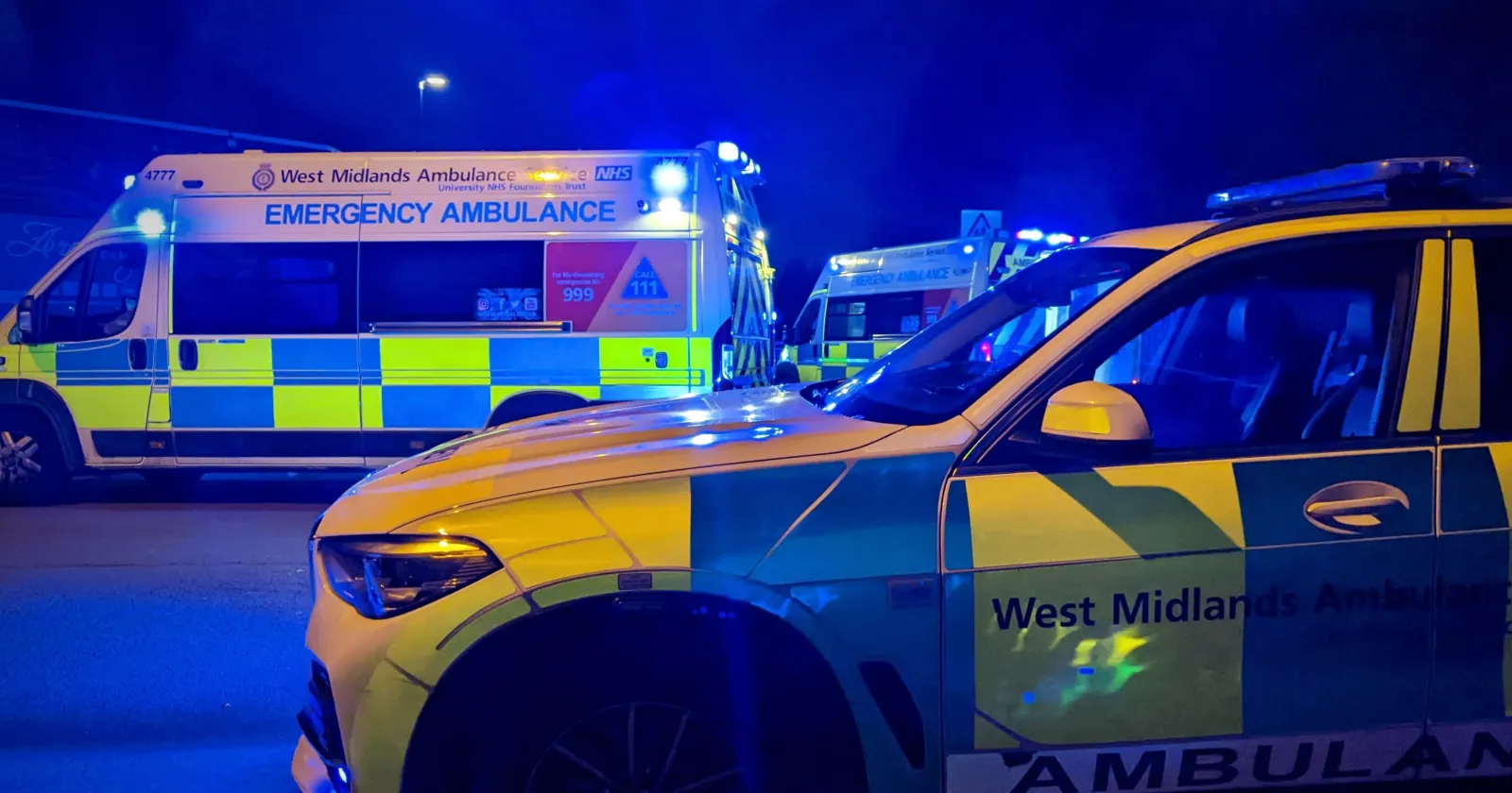 Five to hospital in Enville RTC - West Midlands Ambulance Service ...