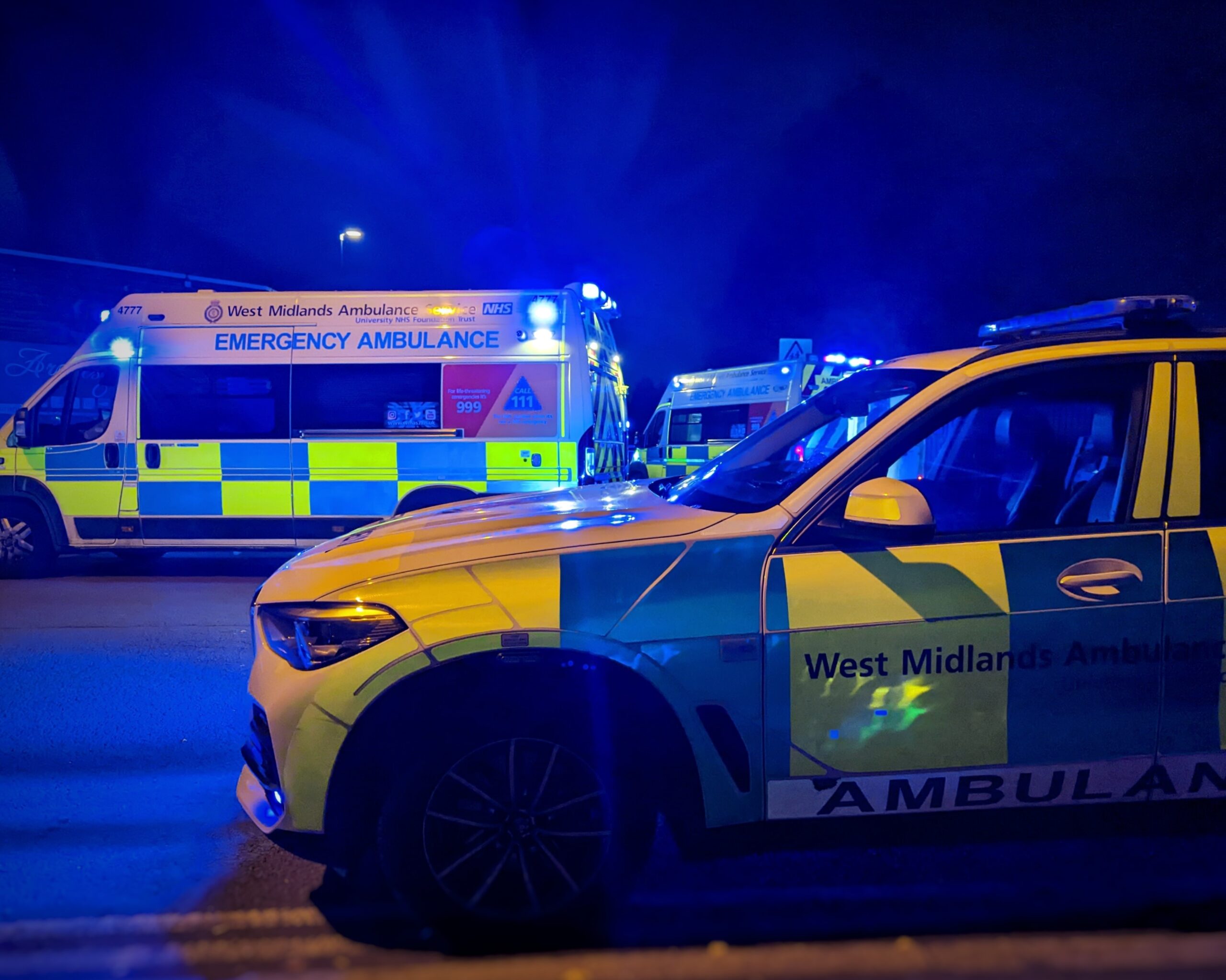 Five to Hospital Following Fire in Walsall - West Midlands Ambulance ...