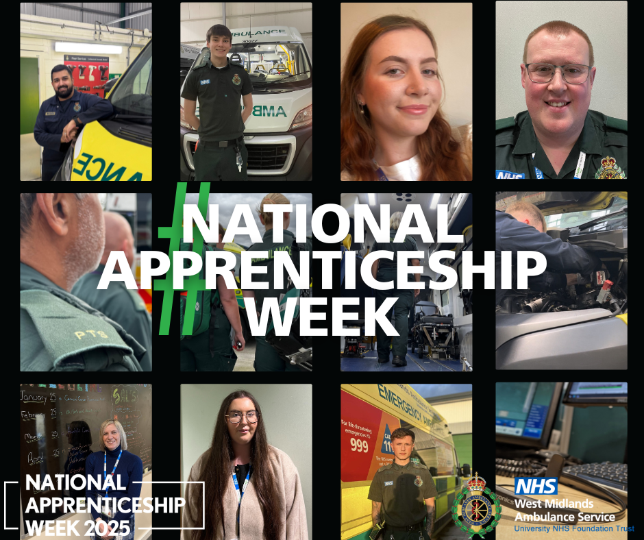 Celebrating 15-Years of Apprenticeships - West Midlands Ambulance Service University NHS ...
