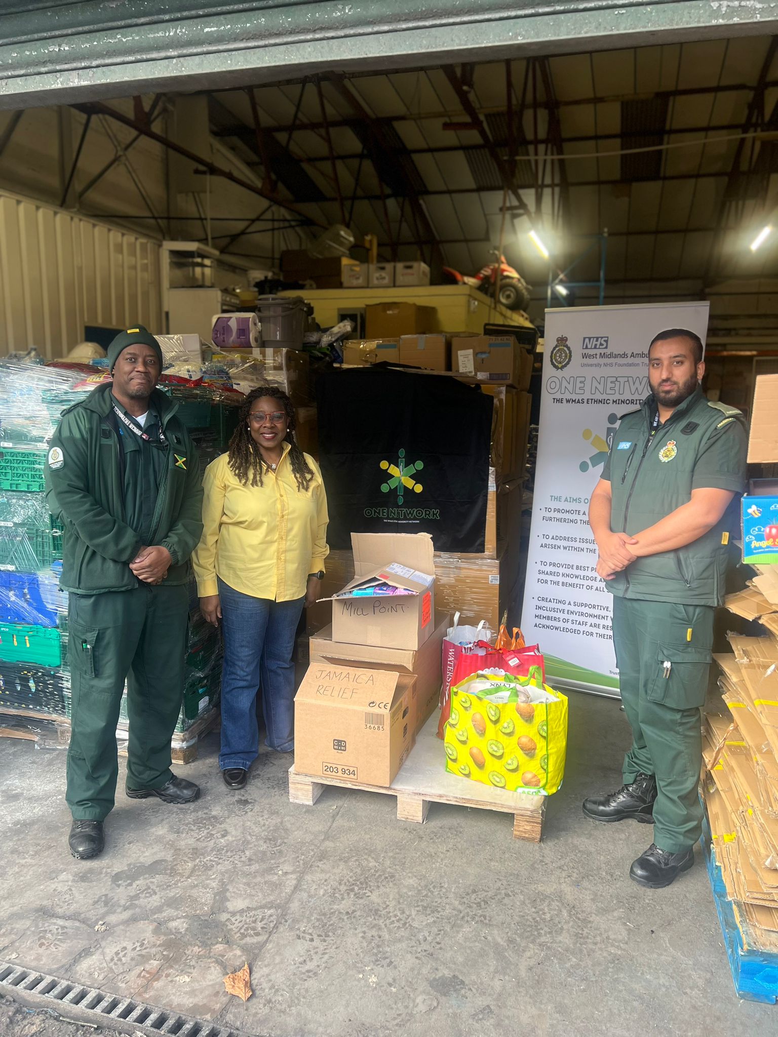 WMAS staff networks donate supplies to Jamaica - West Midlands ...